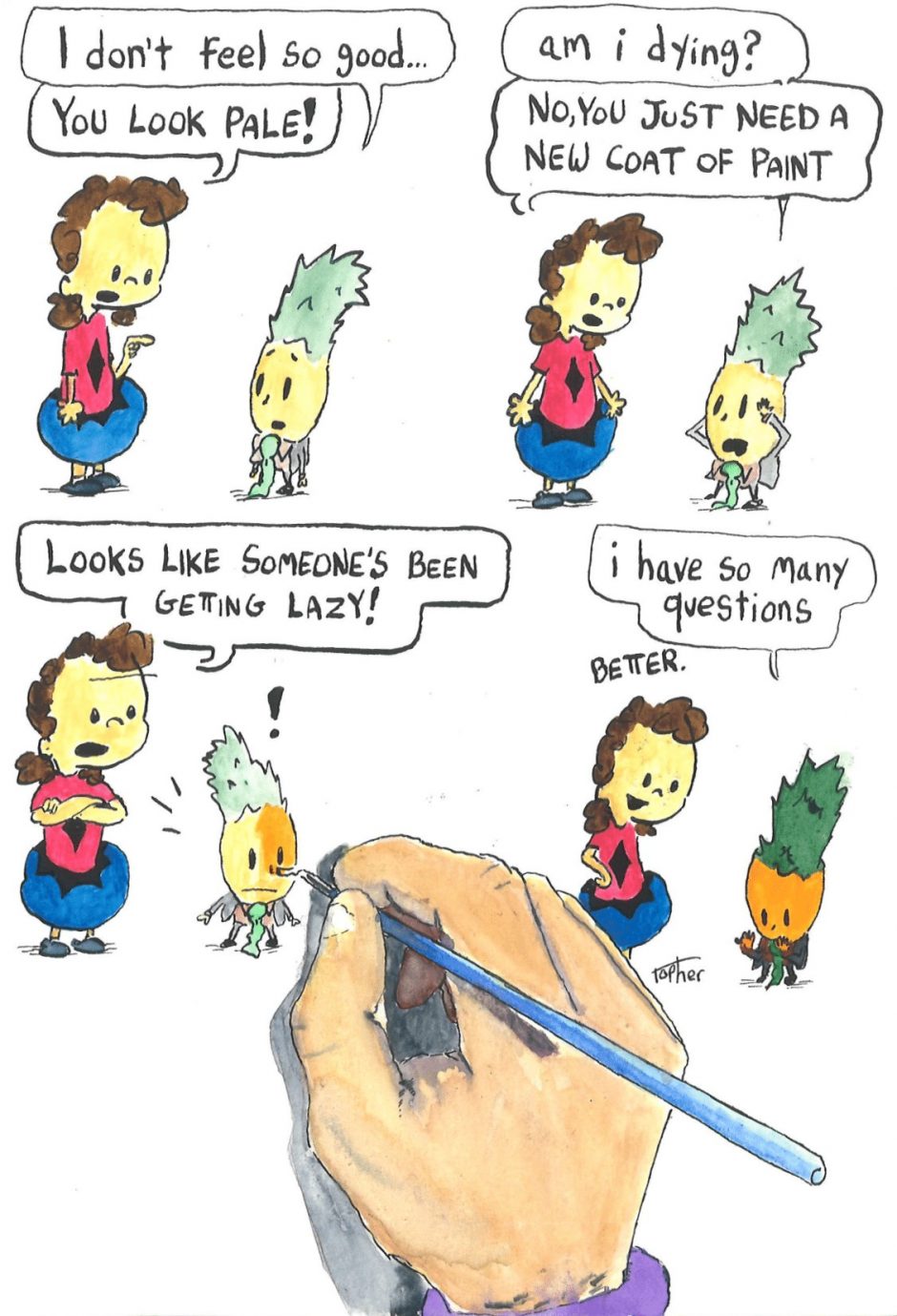 Curiosity Comix | Comic strip starring Andrew, Rose, and Patricia the ...